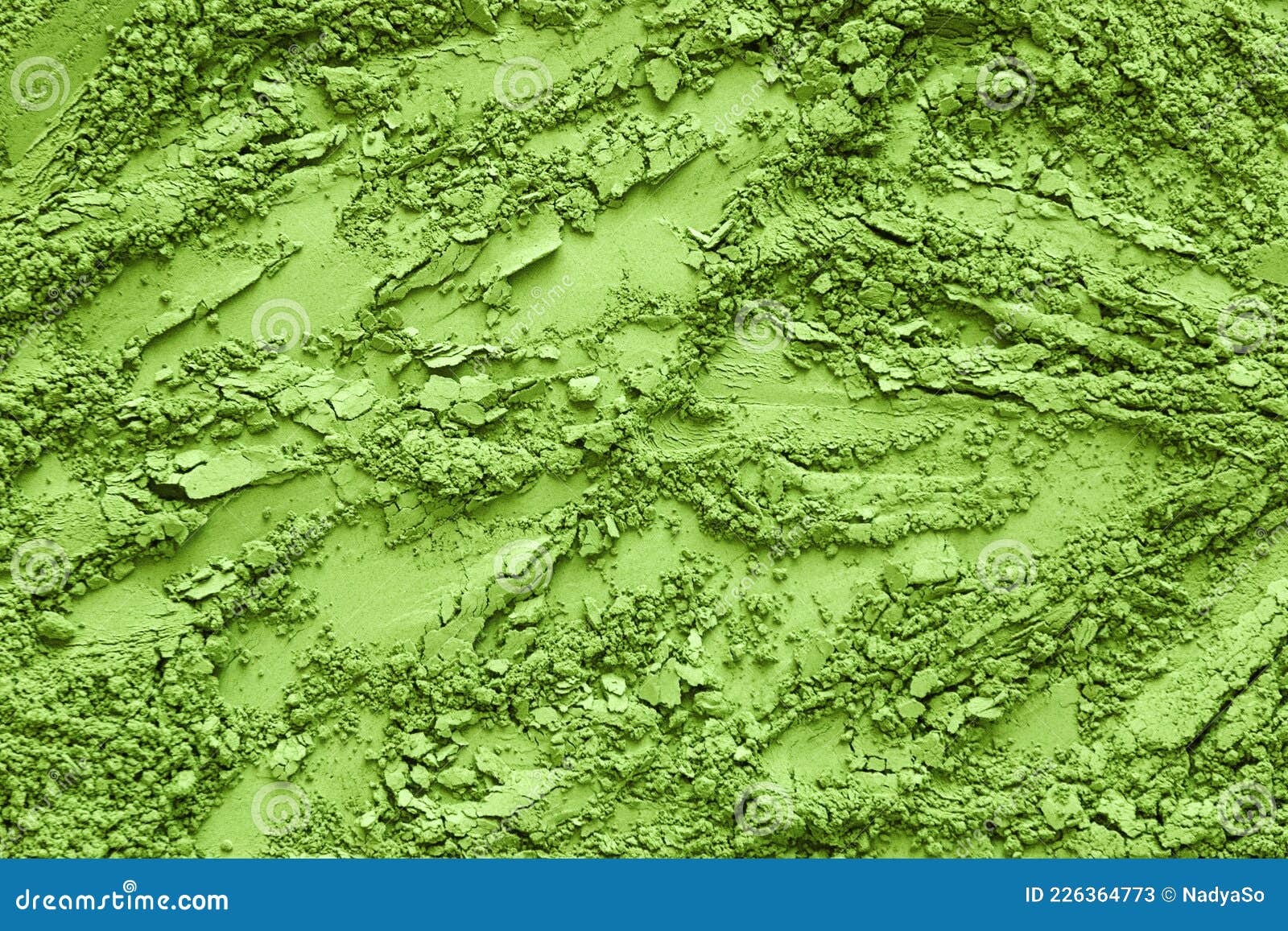 Matcha Green Tea Powder Texture Background, Closeup Stock Image - Image ...