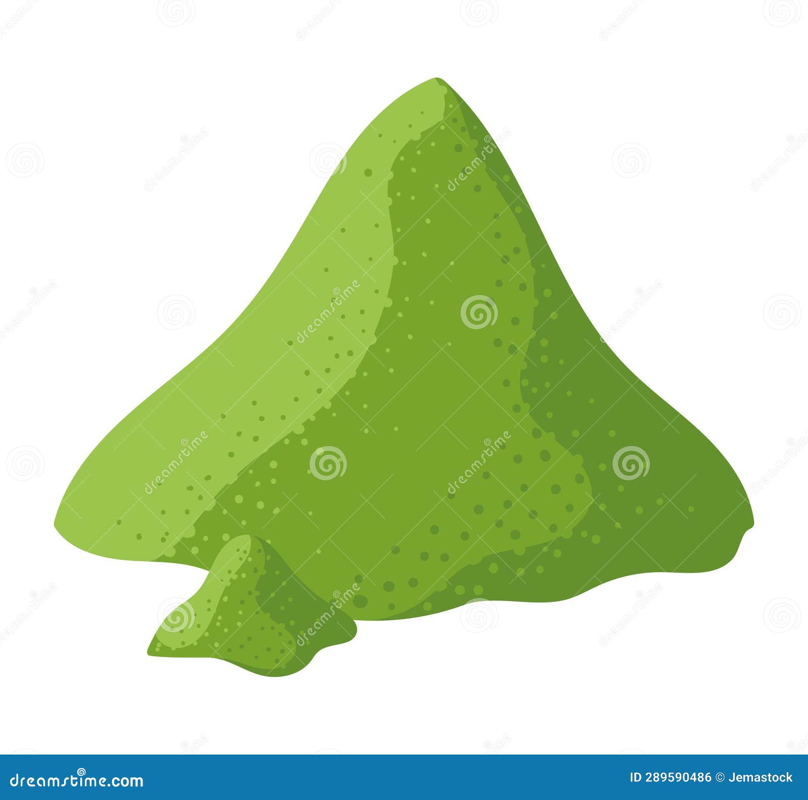 Matcha tea powder icon stock vector. Illustration of ingredient - 289590486