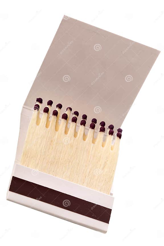 Matchbook stock photo. Image of opened, matchbook, match - 19350946
