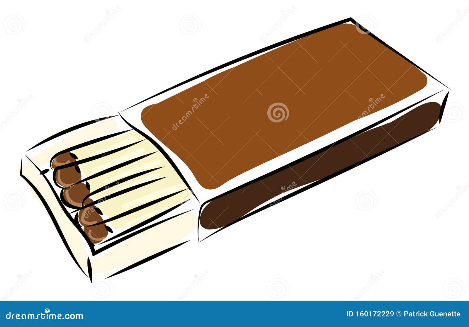 Matchbox Drawing, Illustration, Vector Stock Vector - Illustration of ...