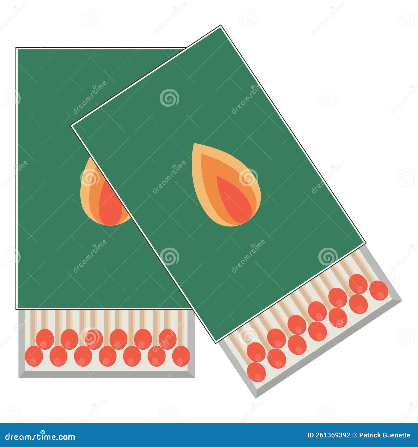Matchbox, Icon Vector Illustration | CartoonDealer.com #261369392