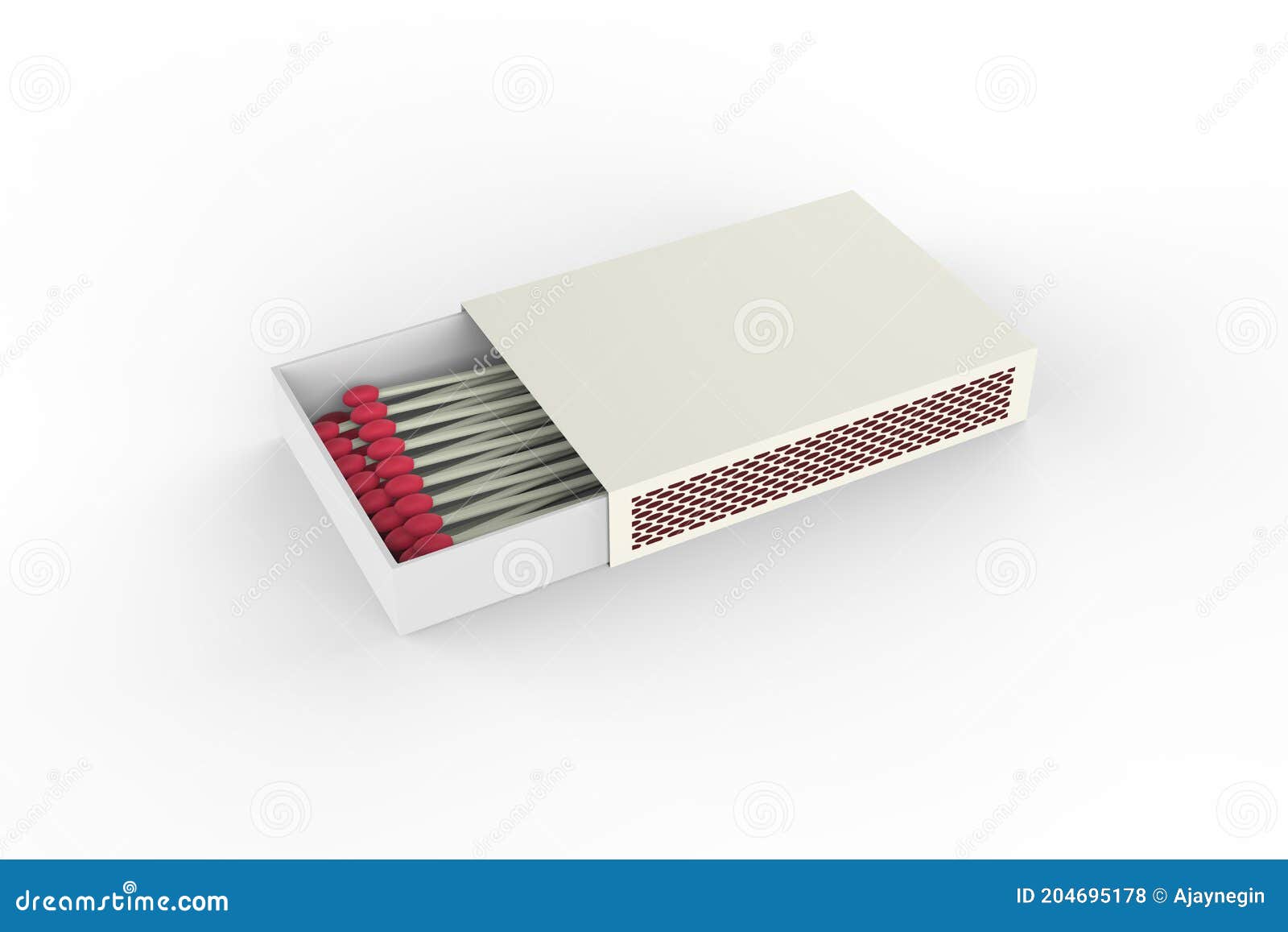 Matchbox stock illustration. Illustration of isolated - 204695178