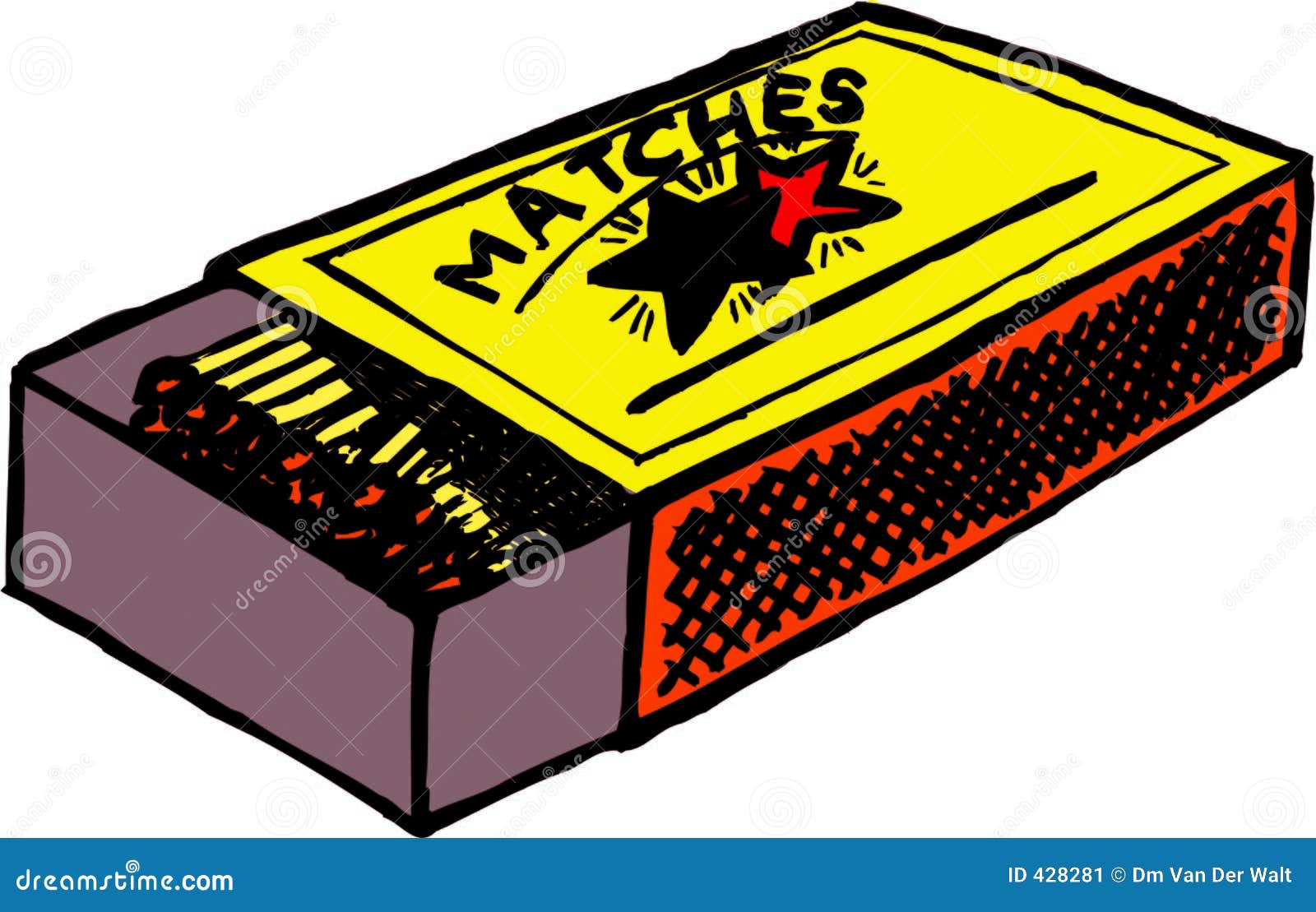 How Many Matches Game With Cute Match In The Box. Summer Math Addition ...