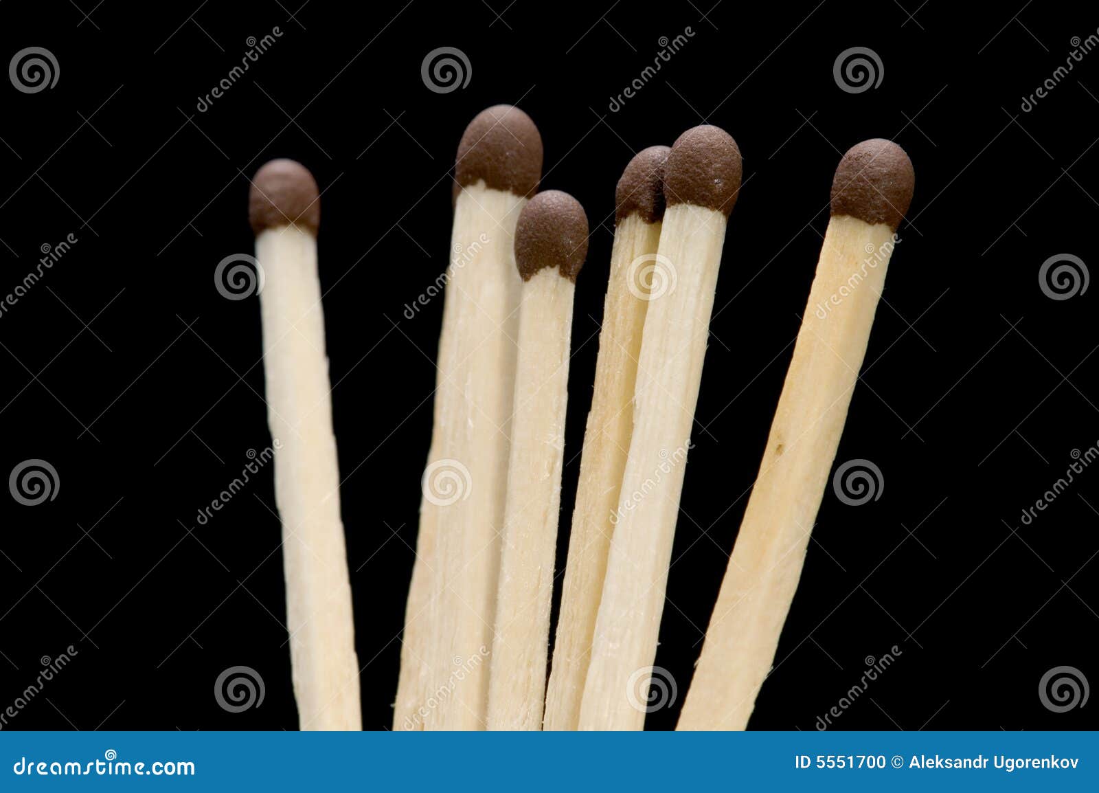 Matches on black stock photo. Image of wood, burn, matches - 5551700