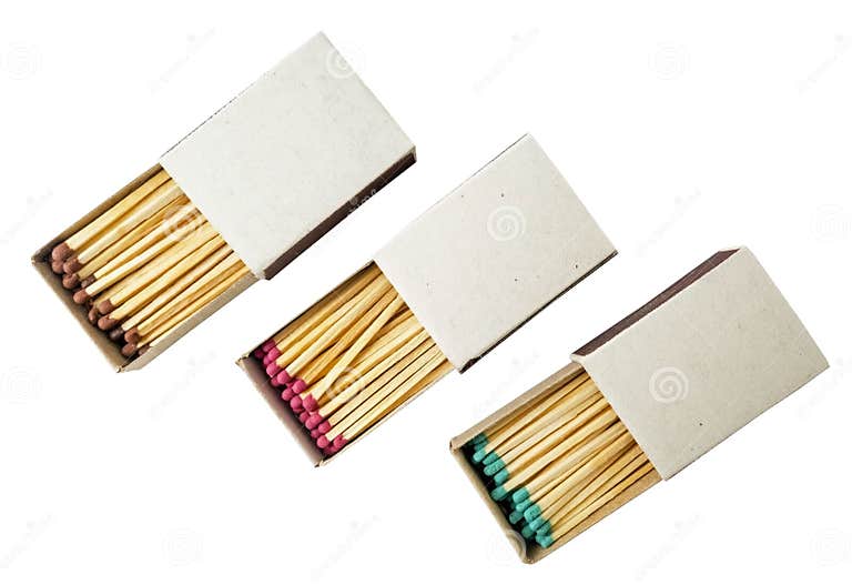 Matches in box stock photo. Image of wood, consumable - 120611702