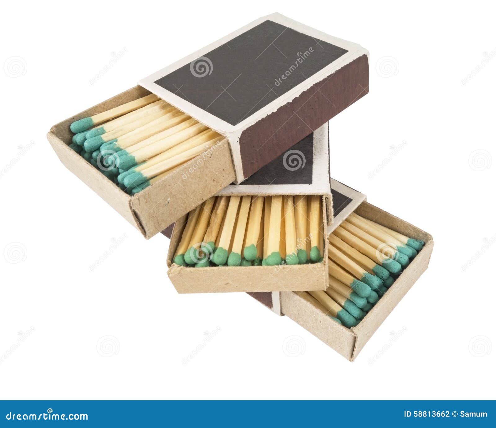 Matches in box stock photo. Image of open, caution, unlit - 58813662