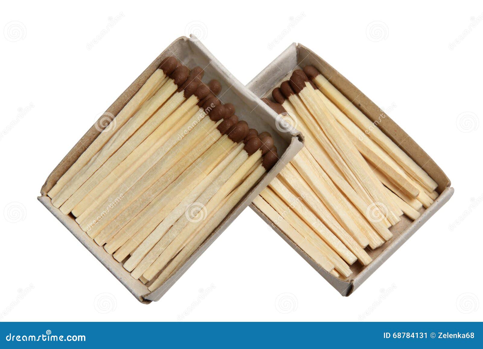 Matches in a Box on a White Background Stock Image - Image of wooden ...