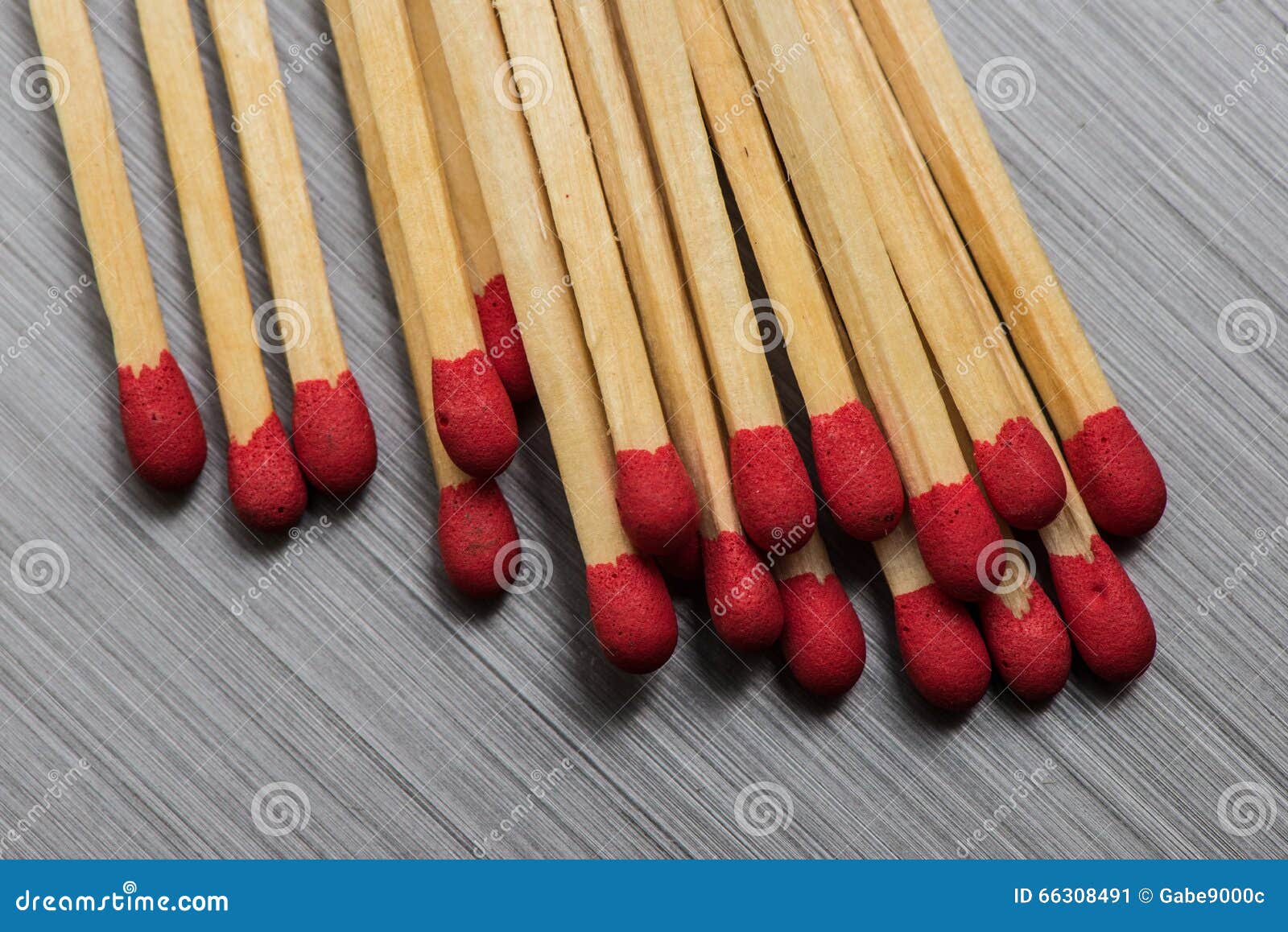 Matches Brushed Metal Background Stock Image - Image of tool, burn ...