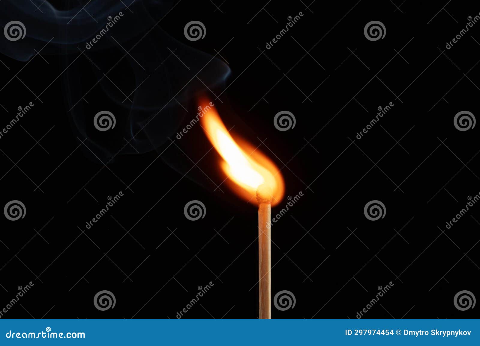 Matches and Fire on a Black Background Stock Photo - Image of glow ...