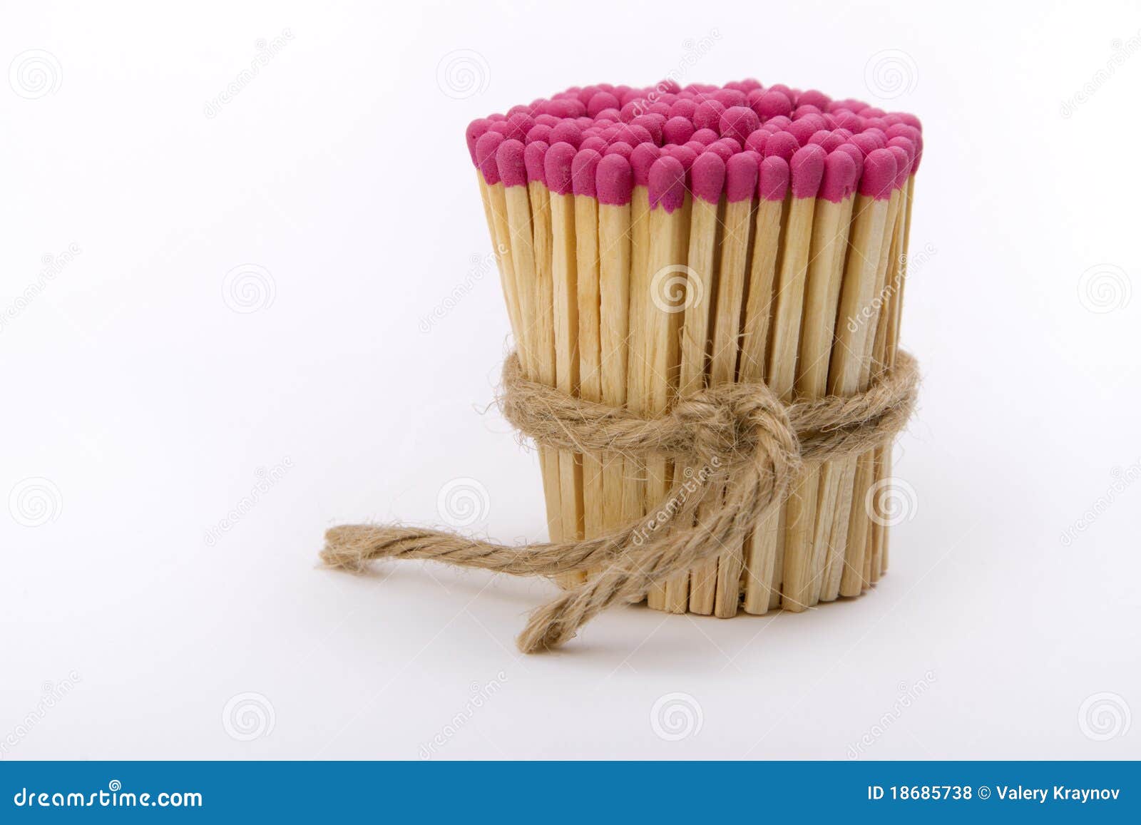 Matches Gathered into a Tight Bundle Stock Photo - Image of large ...