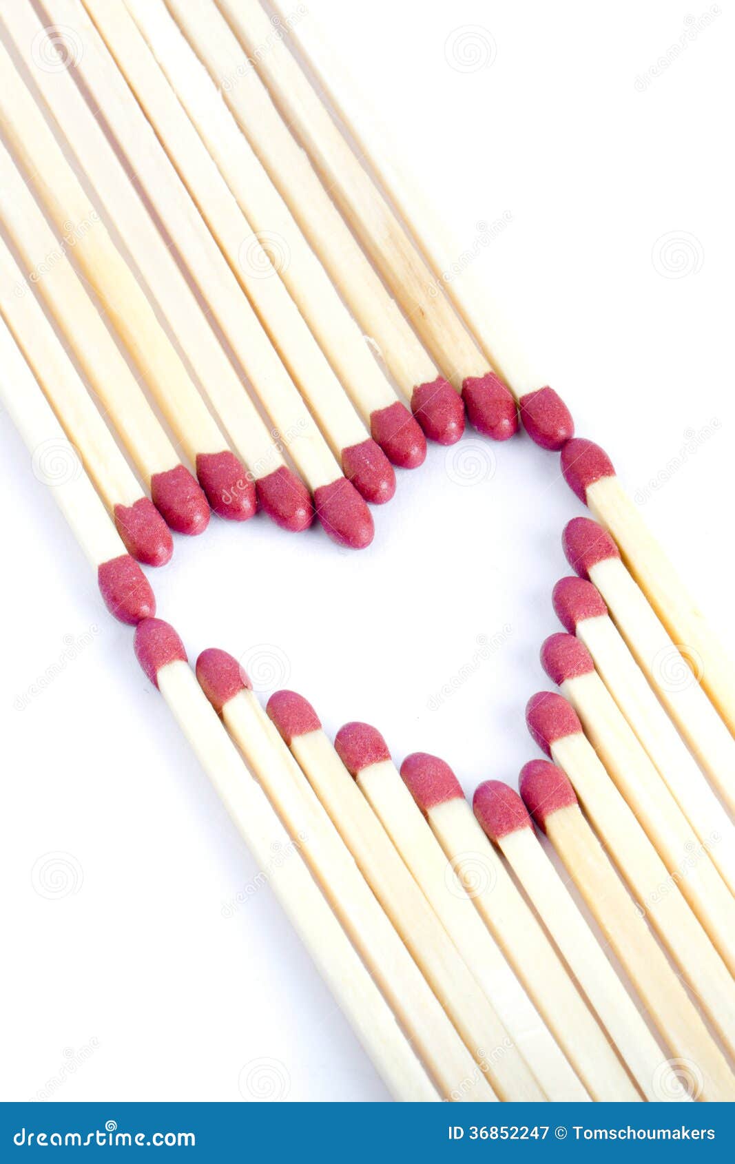 Matches making a heart stock image. Image of emotion - 36852247