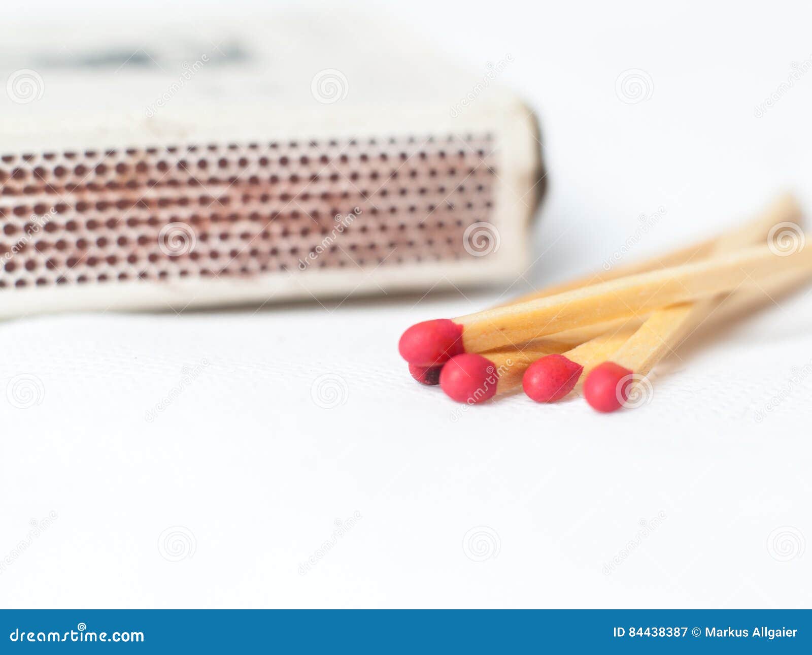 Matches with matchbox stock image. Image of paper, close - 84438387