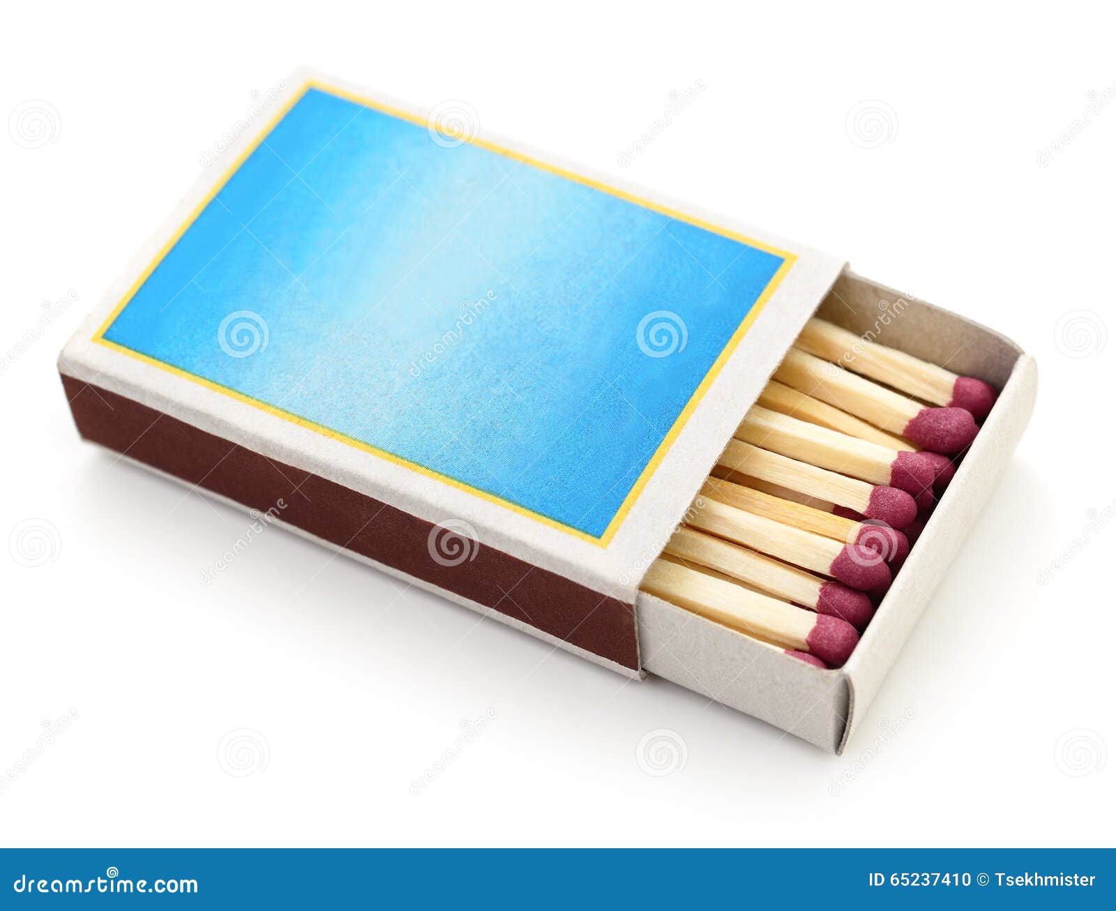 Matches in a matchbox. stock photo. Image of container - 65237410