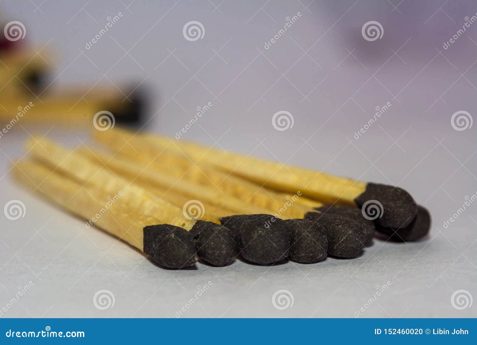 Matches Sticks Stack Together in White Background Stock Photo - Image ...