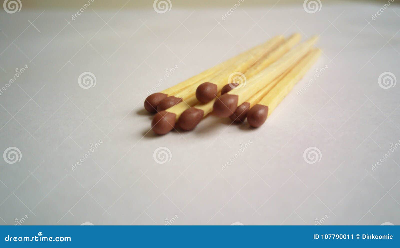 Matches on a table closeup stock image. Image of match - 107790011