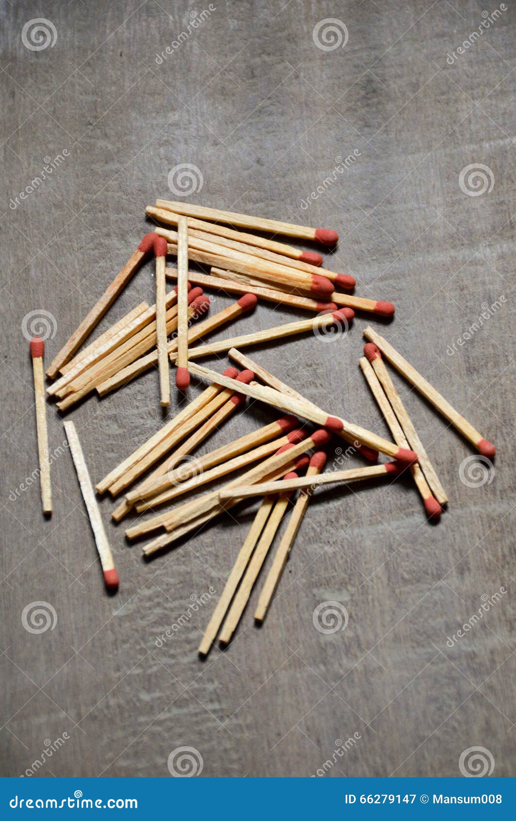 Matches on wooden floor stock image. Image of objects - 66279147