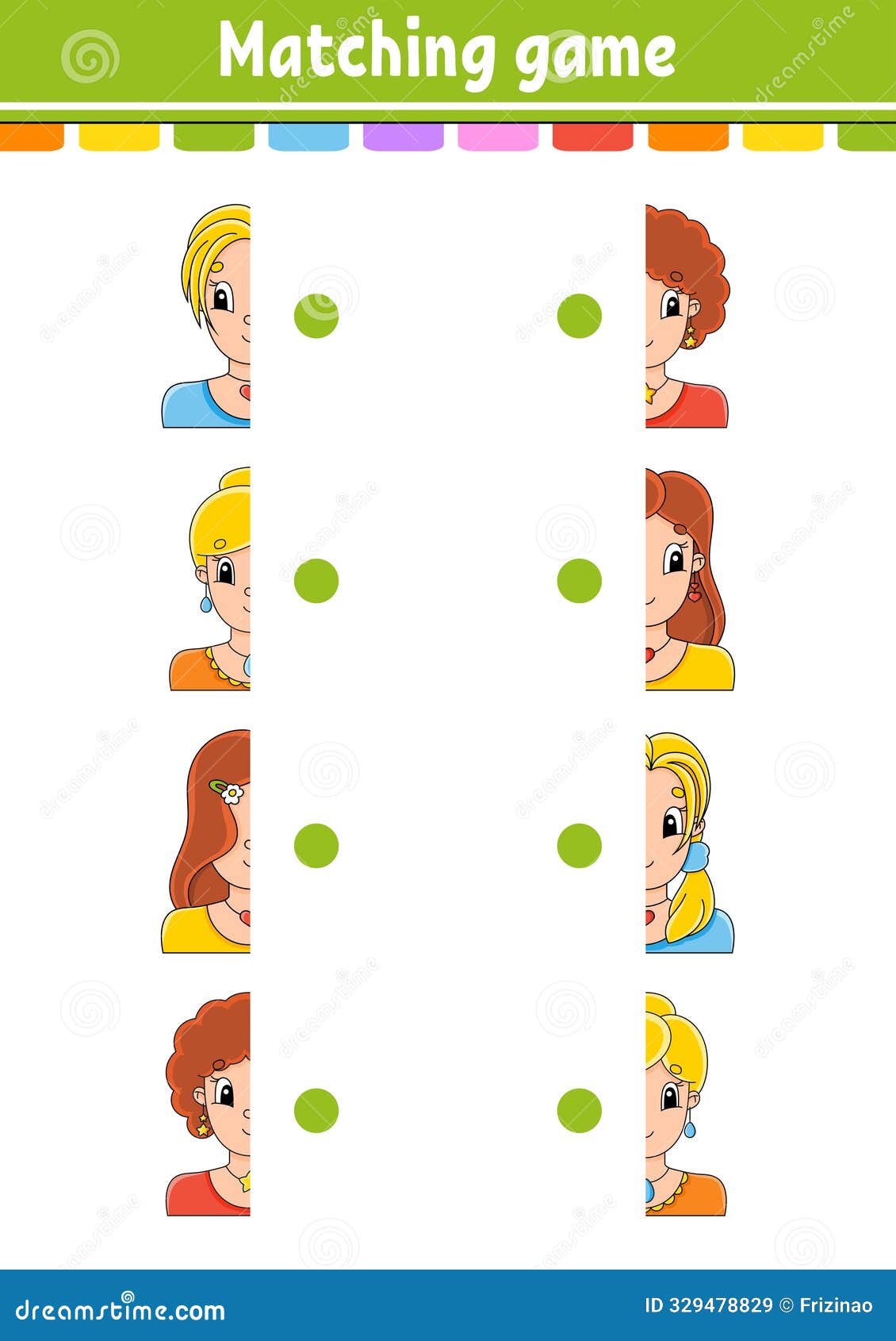 Matching Game. Draw a Line. Education Developing Worksheet. Activity ...