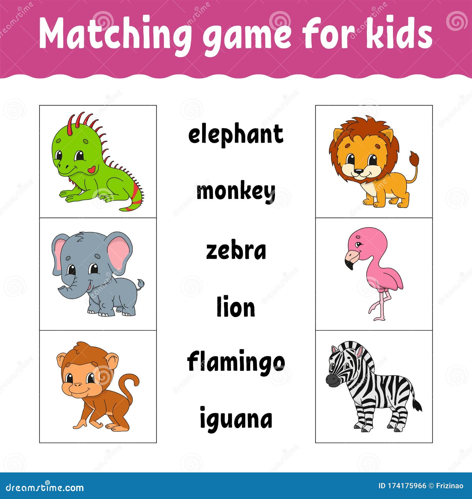 Matching Game for Kids. Find the Correct Answer. Draw a Line. Learning ... Matching Game for Kids. Find the Correct Answer. Draw a Line. Learning ...