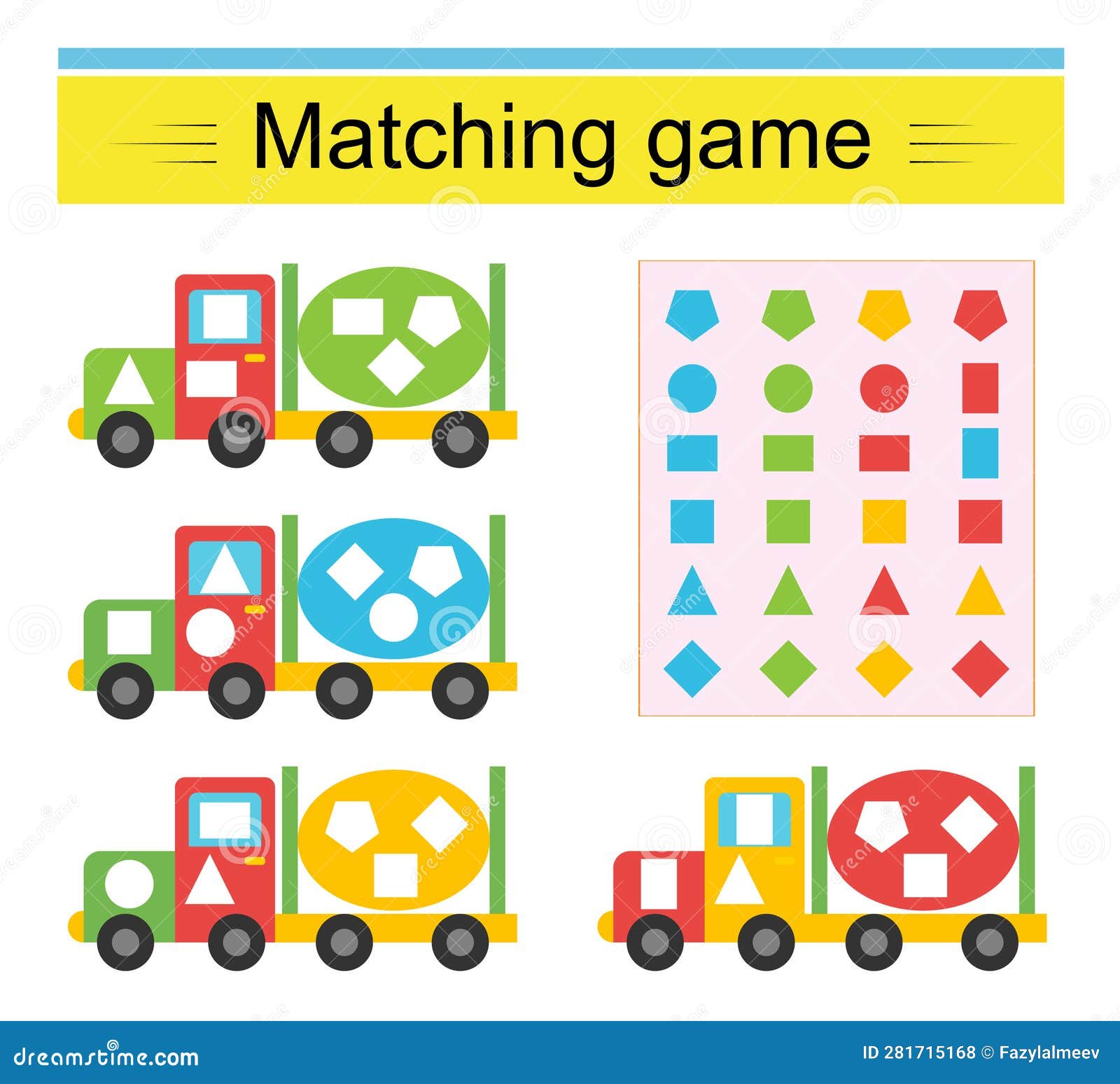 Matching Game. Task for the Development of Attention and Logic ...