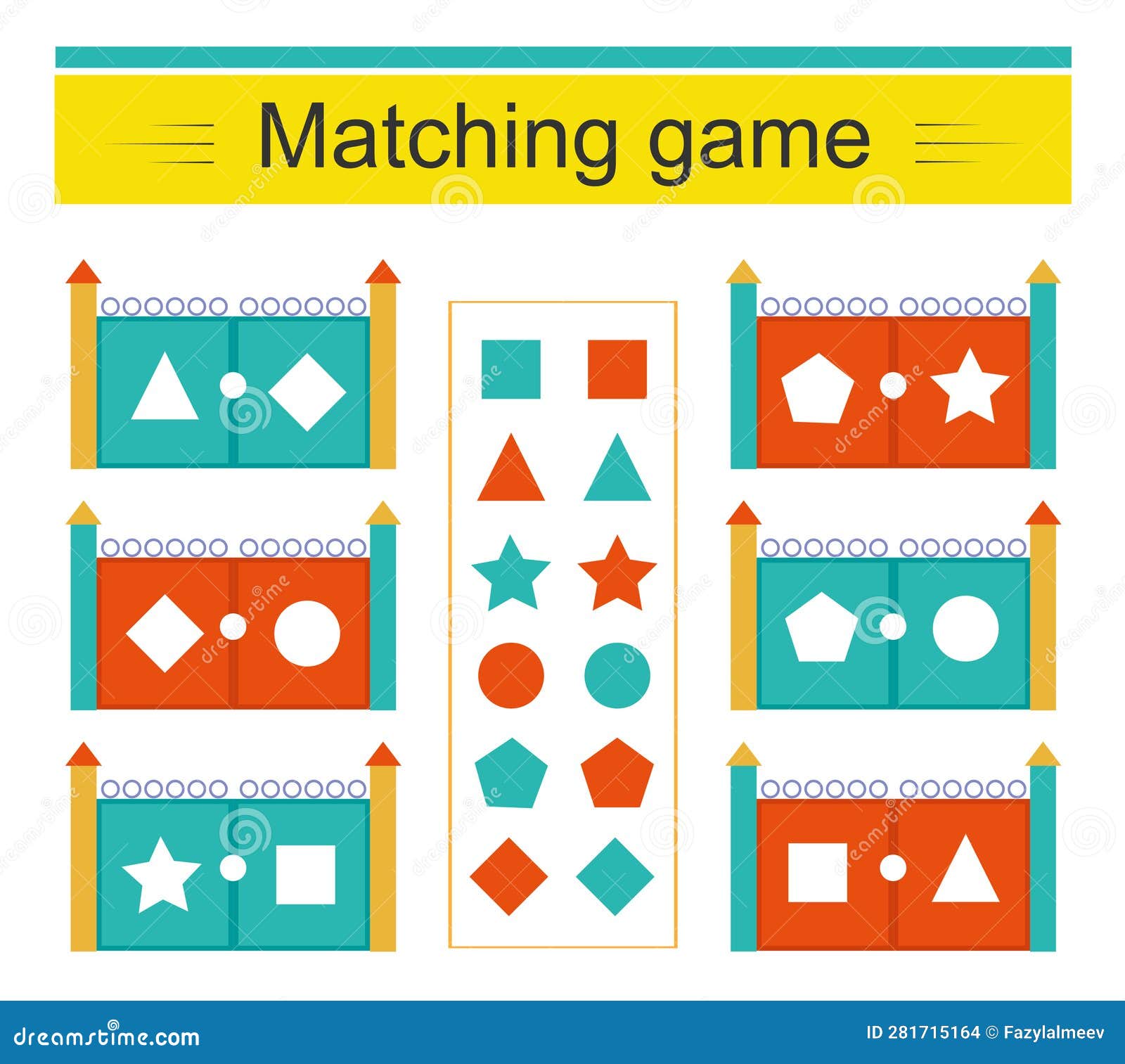 Matching Game. Task for the Development of Attention and Logic ...