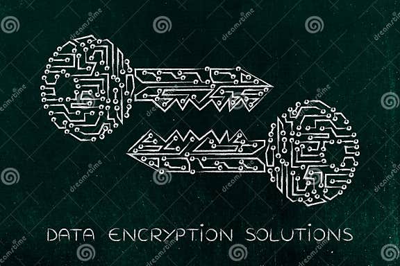 Matching Keys Made of Electronic Circuits, Encryption & Cryptography ...