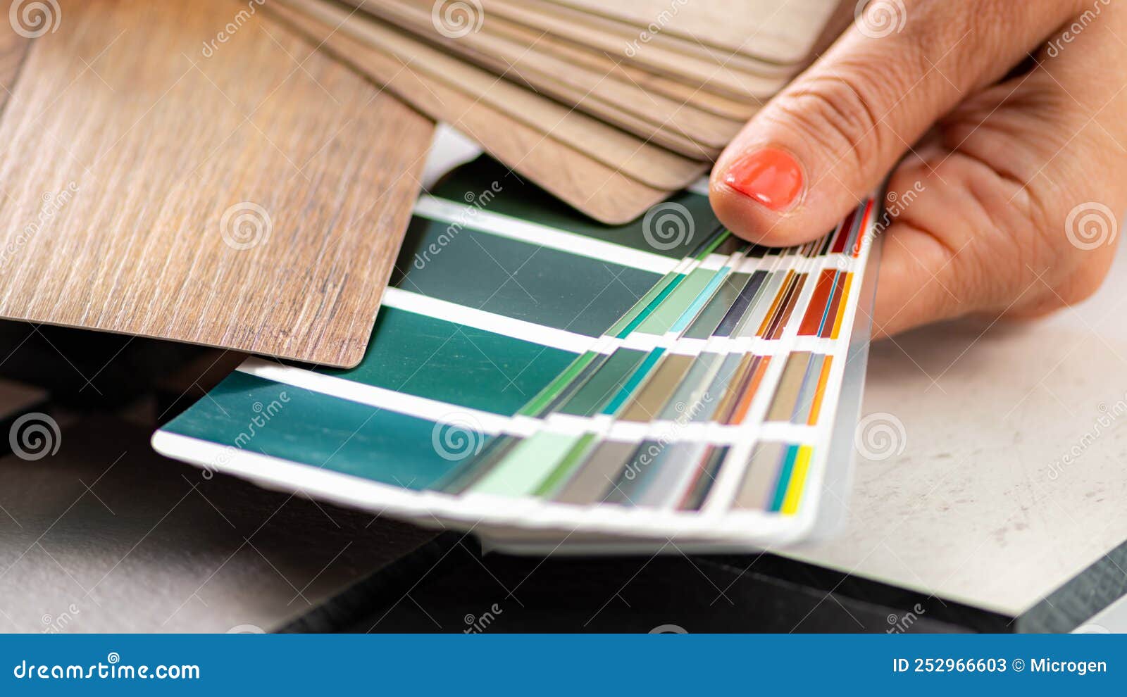 Matching Materials, Samples Stock Image - Image of matching, creative ...