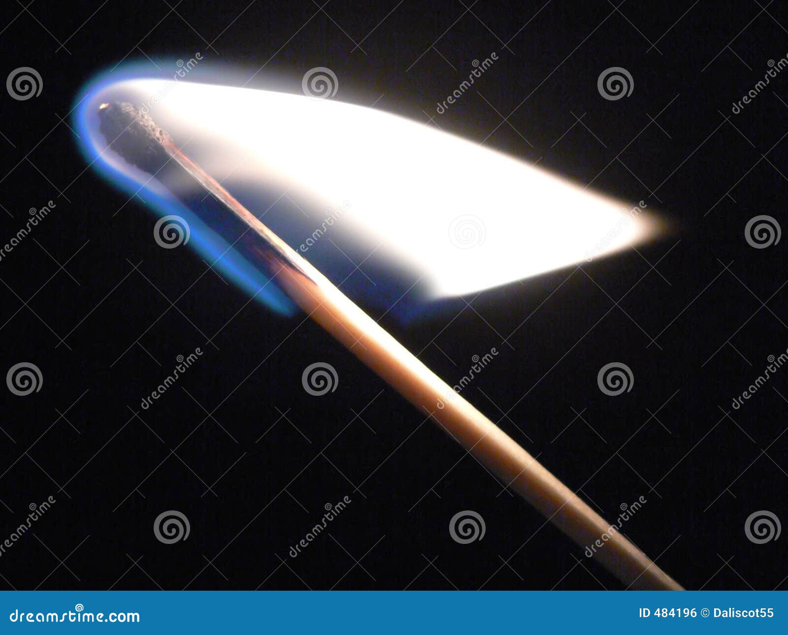 Matchstick Alight stock photo. Image of blue, matchstick - 484196