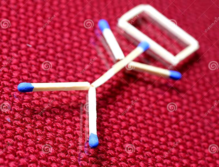 Matchstick guy stock image. Image of symbol, abstract - 21691519