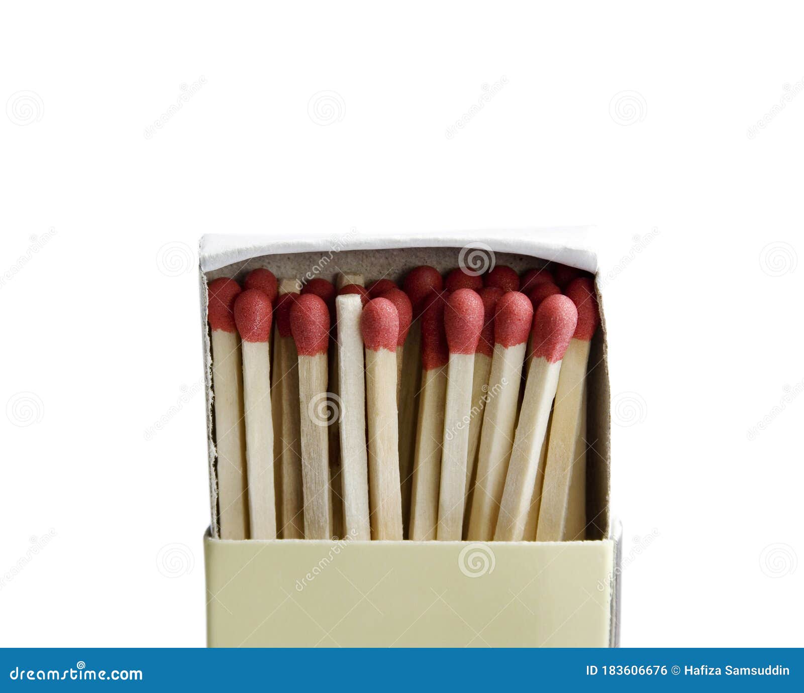 Matchsticks in a box stock photo. Image of group, people - 183606676
