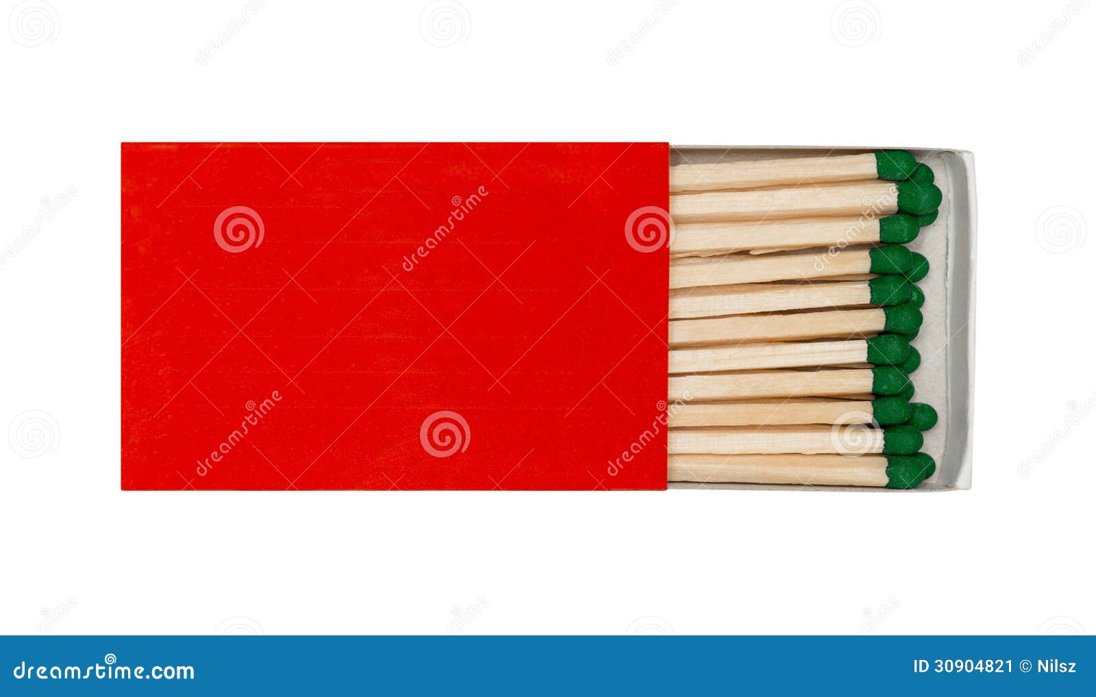 Matchsticks in matchbox stock image. Image of blank, pack - 30904821