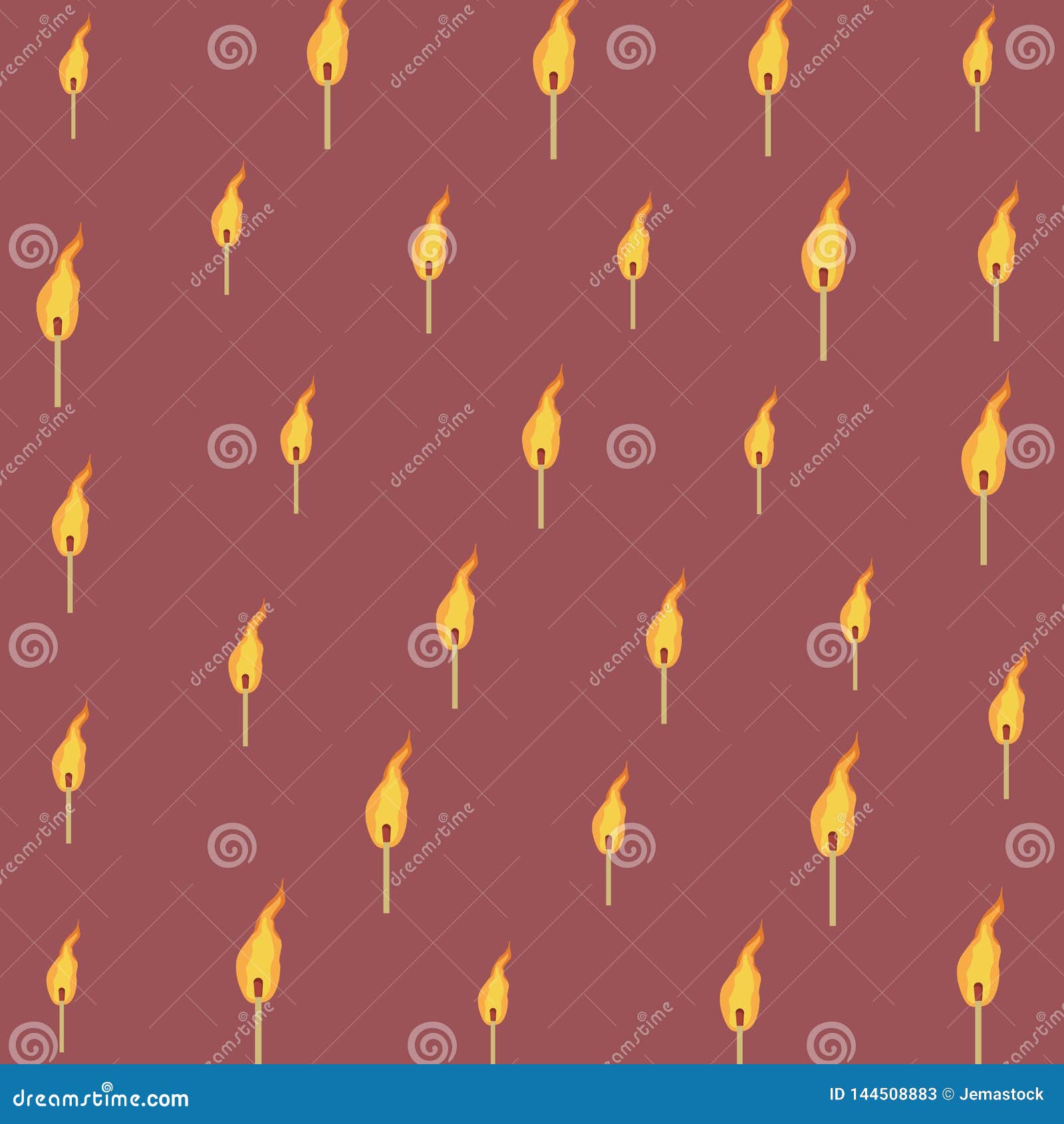 Matchsticks Pattern Background Stock Vector - Illustration of freedom ...