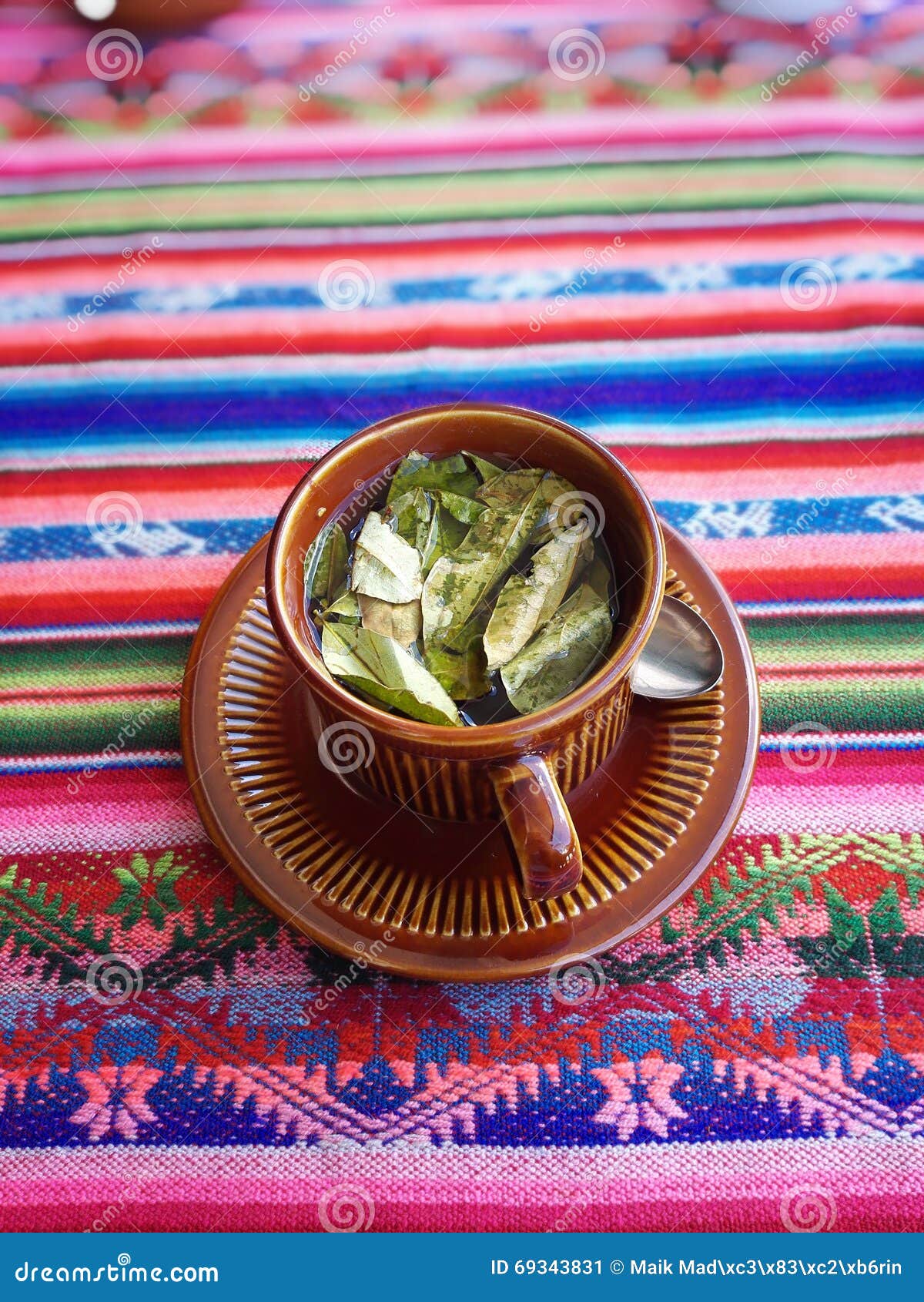 Mate de coca stock image. Image of coca, mate, lima, peru - 69343831