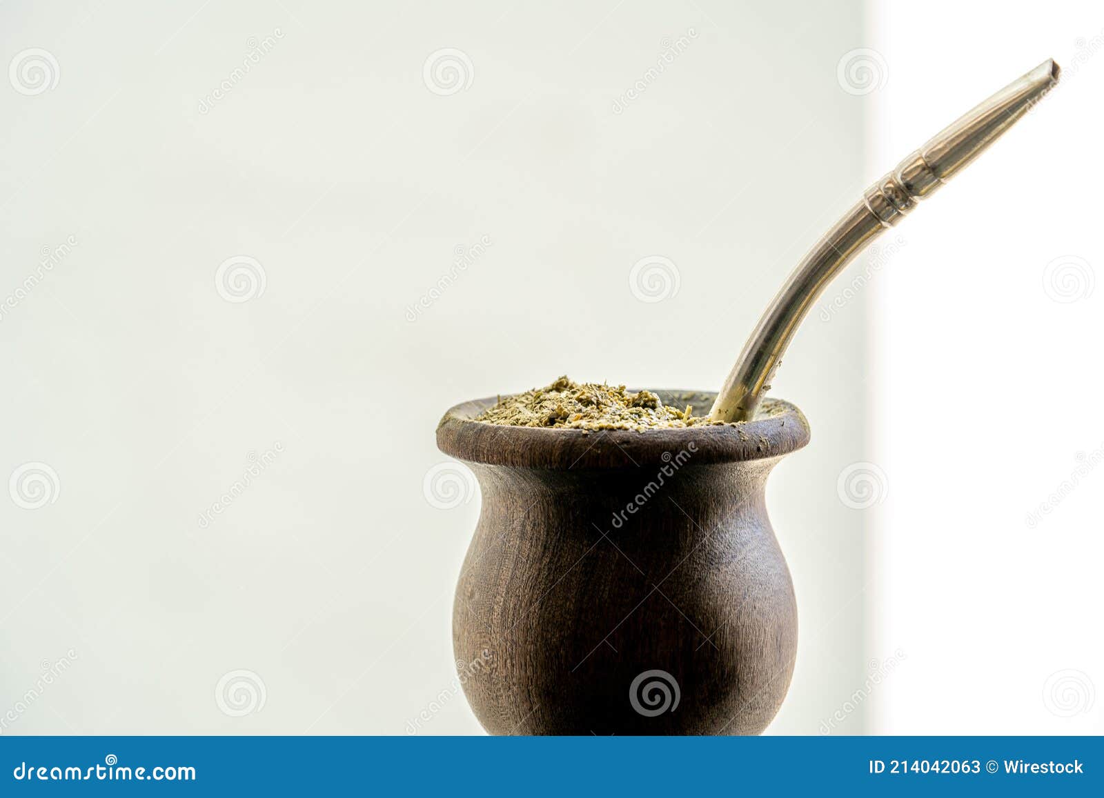 Mate Drink Isolated on a White Background Stock Image - Image of mate ...