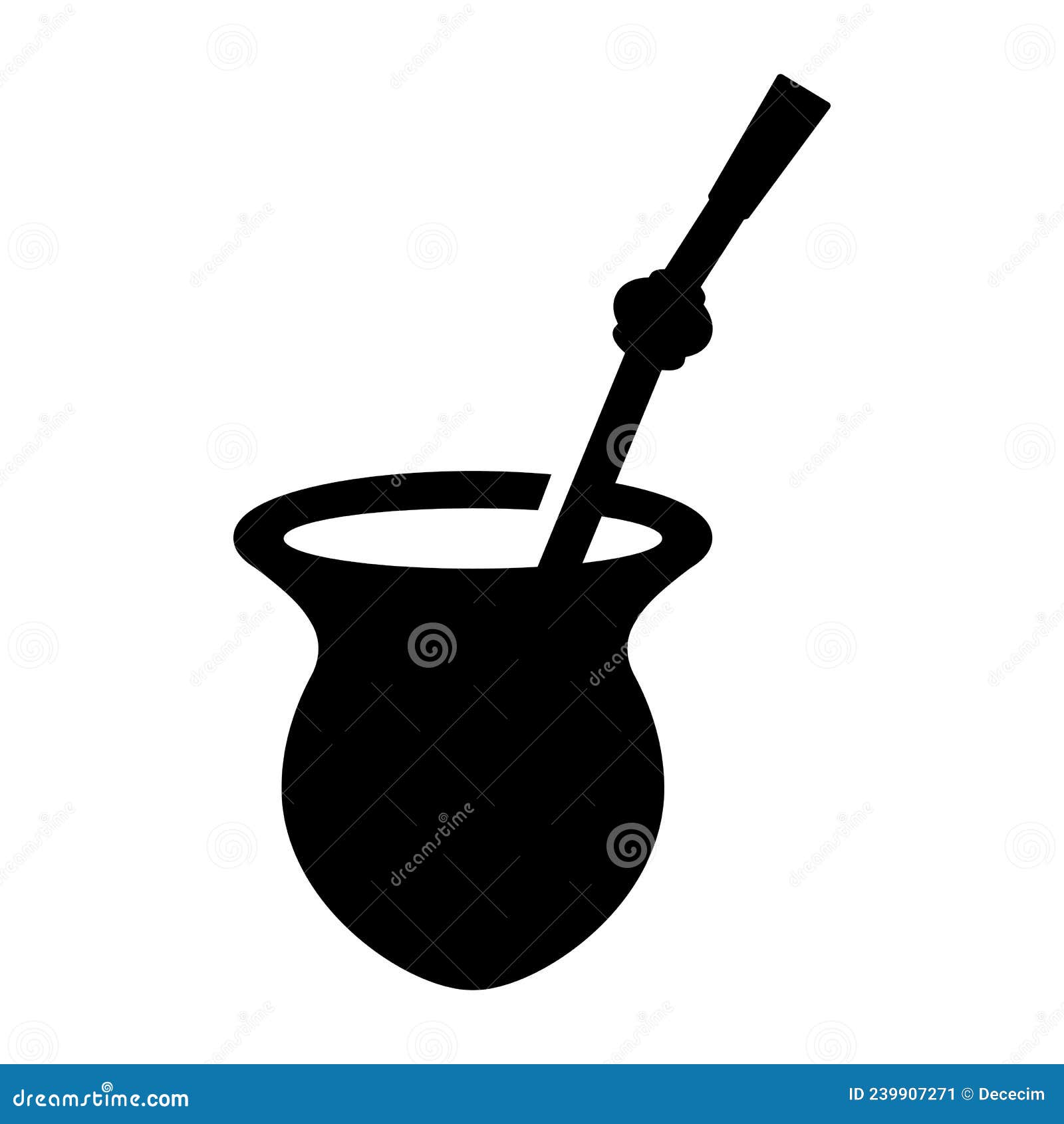 Mate. ChimarrÃ£o. Yerba Mate. Gaucho. South Brazil. Stock Vector ...