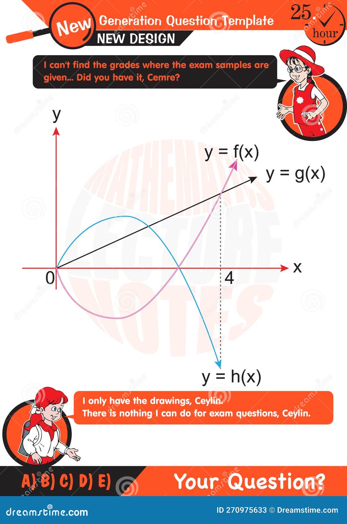 Pie Graph With Question Mark Stock Photography | CartoonDealer.com ...