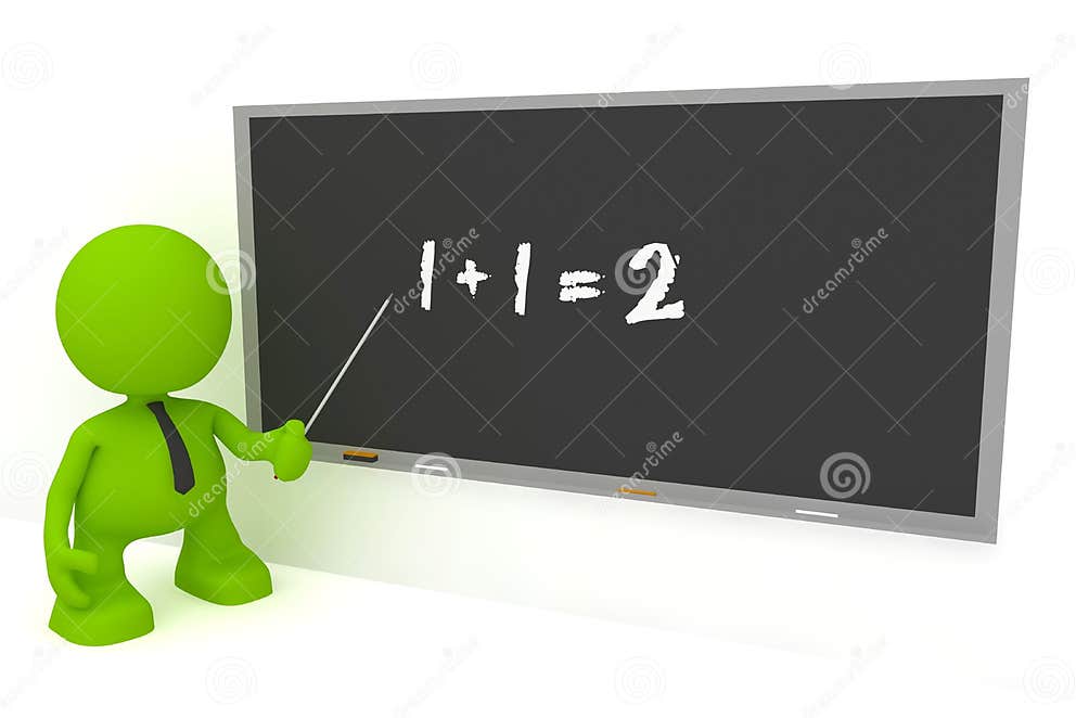 Matemáticas elemental stock de ilustración. Ilustración de apuntar ...