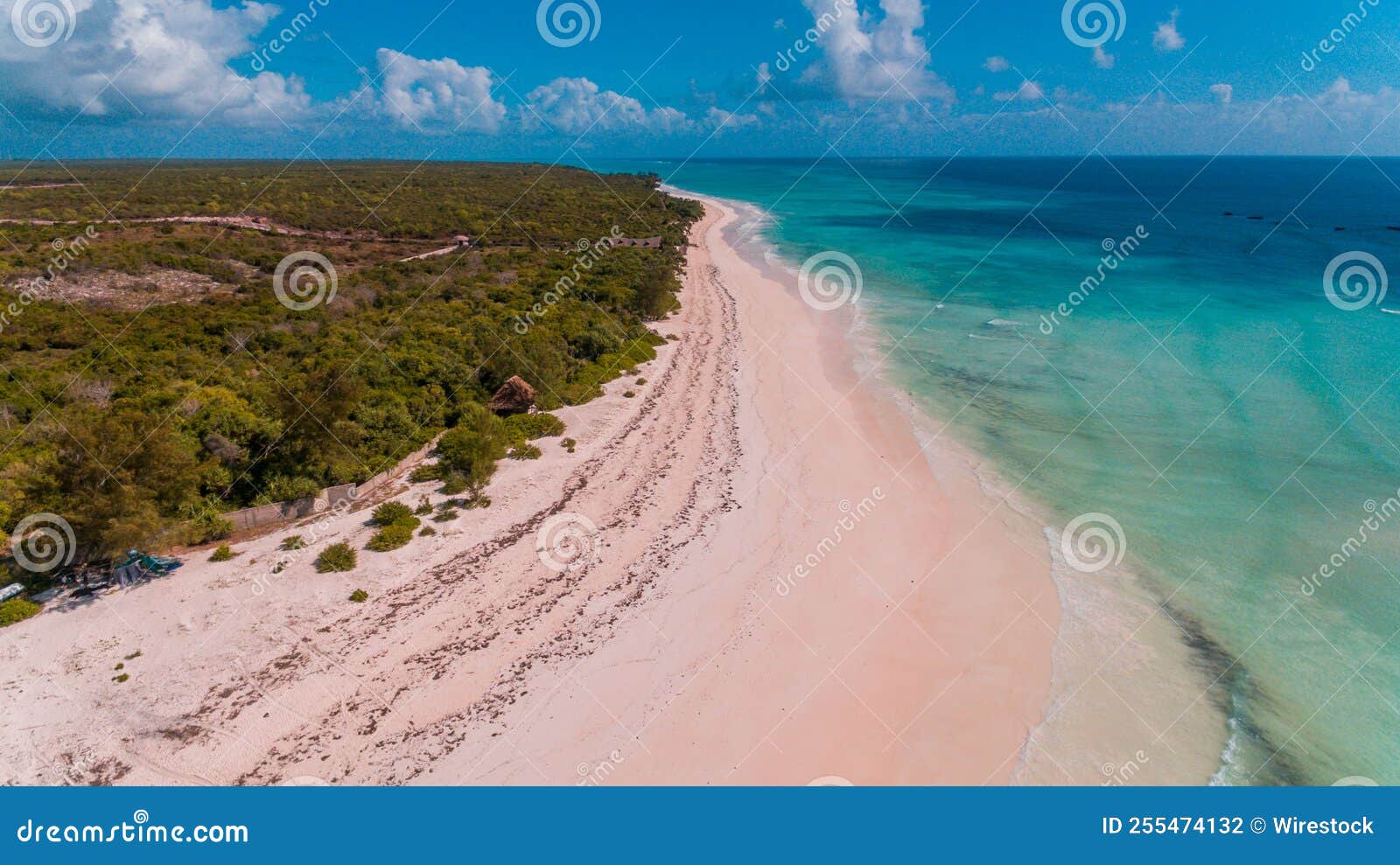 Matemwe Coastline, Zanzibar Stock Photo - Image of nature, tanzania ...
