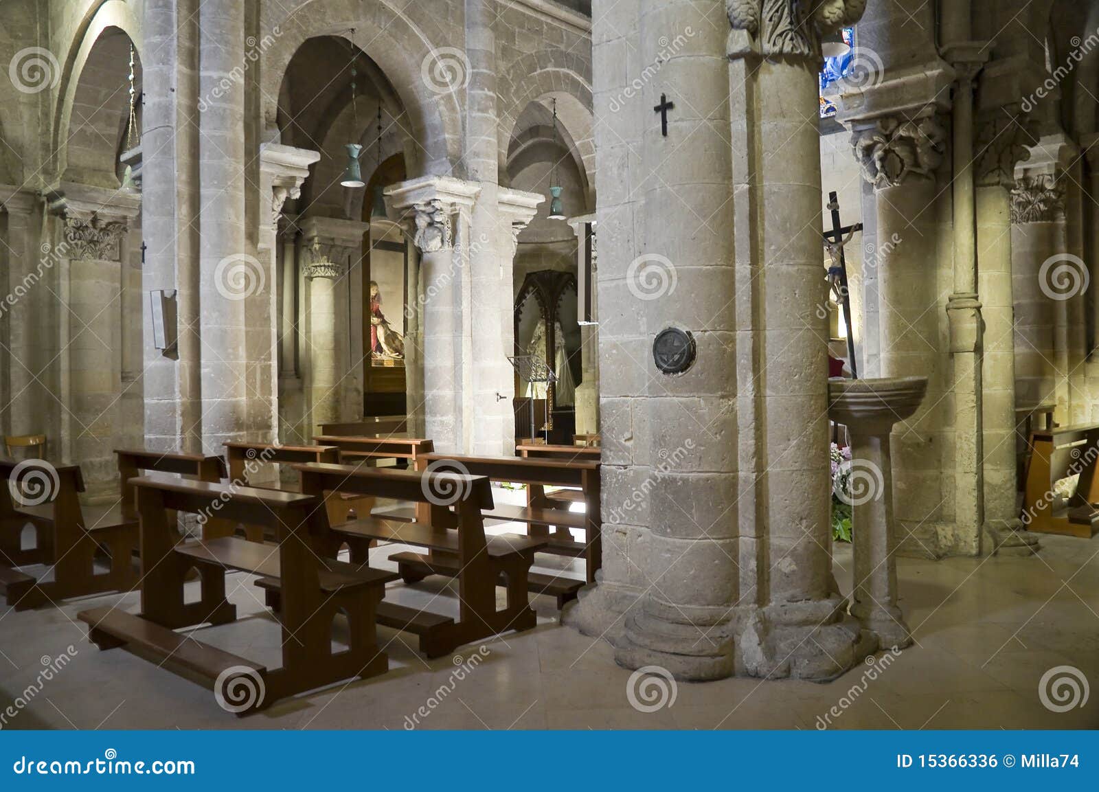 Matera Church. Basilicata. stock photo. Image of facade - 15366336