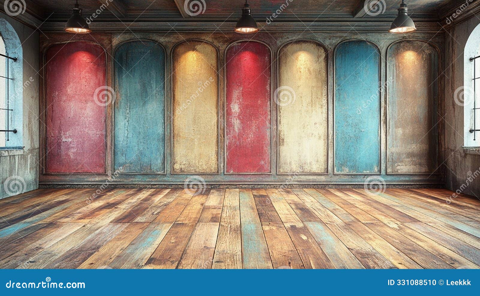 The Material Texture is Rough and Worn, with a Vintage Background Stock ...