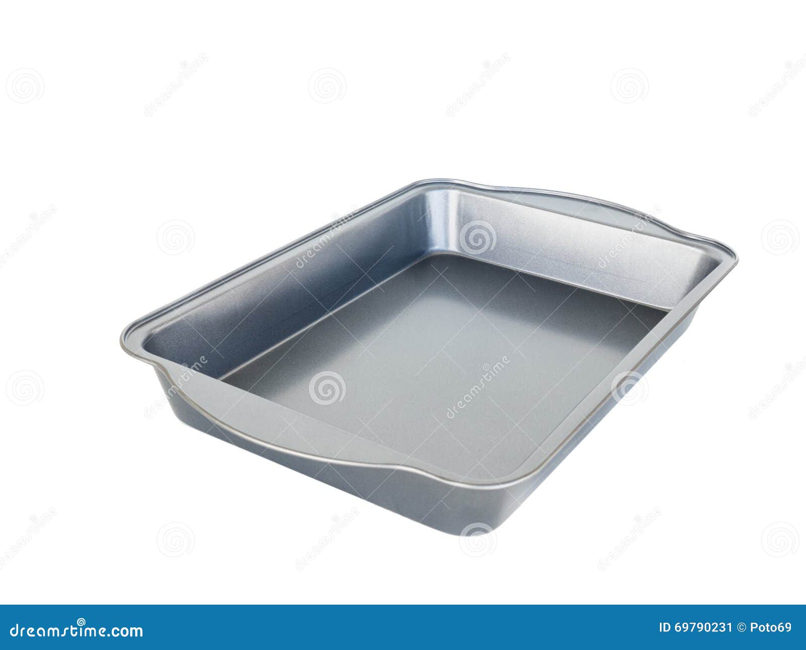 Material Baking Tray for Baking Bread and Savory Meatloaf. Stock Image ...