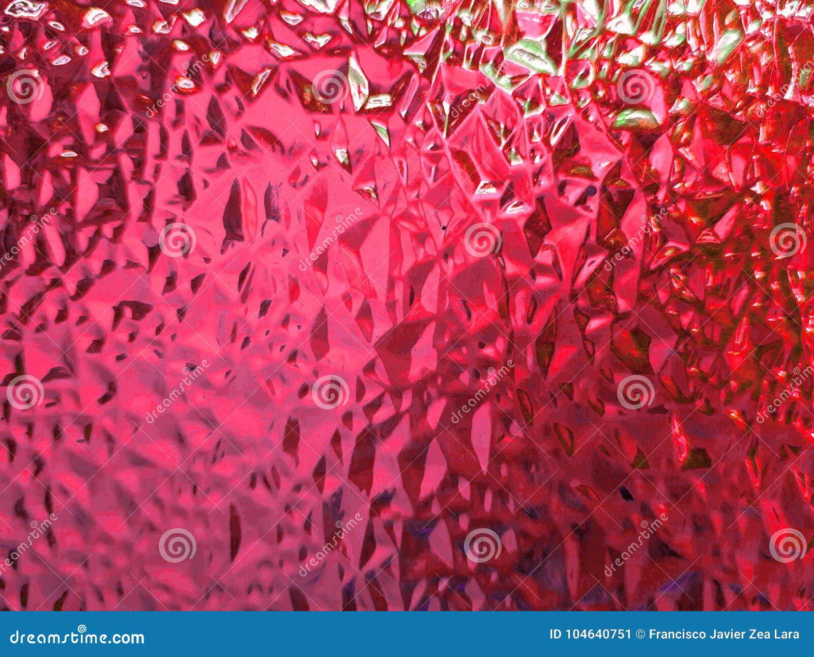 Glass Granules with Red, Dirty, Textured Background Stock Image - Image ...