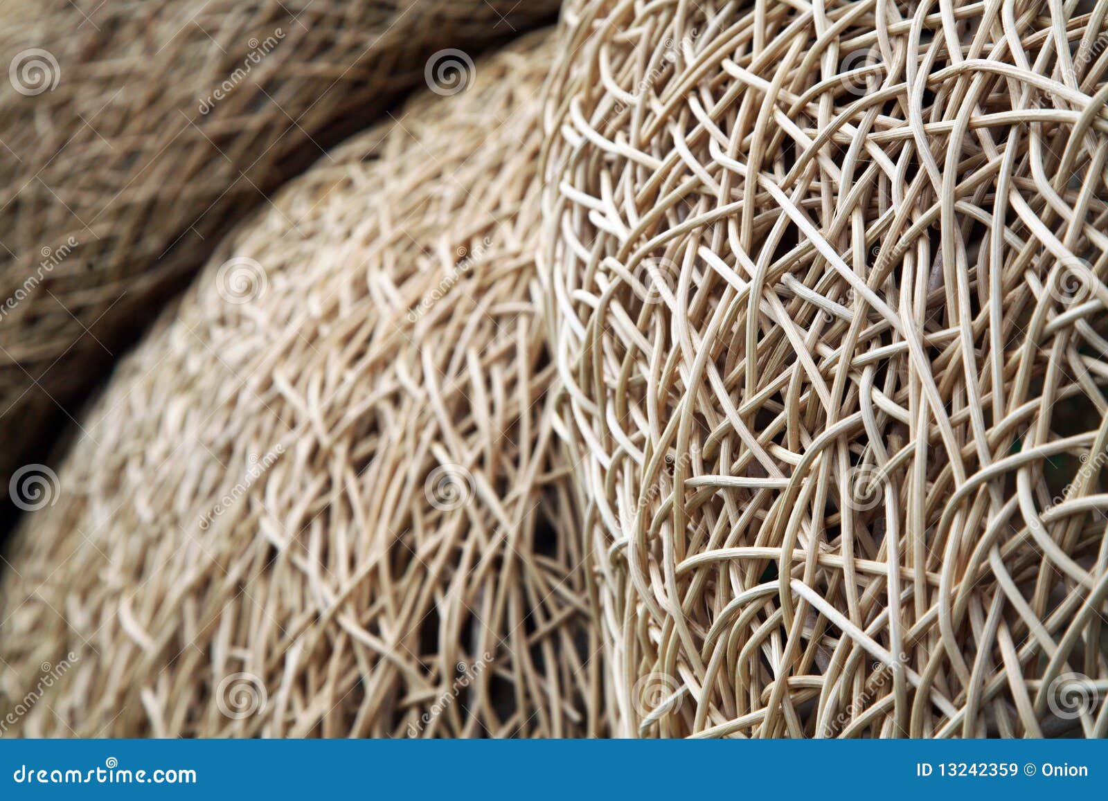 Material De Mimbre Entretejido Imagen de archivo - Imagen de cubo ...