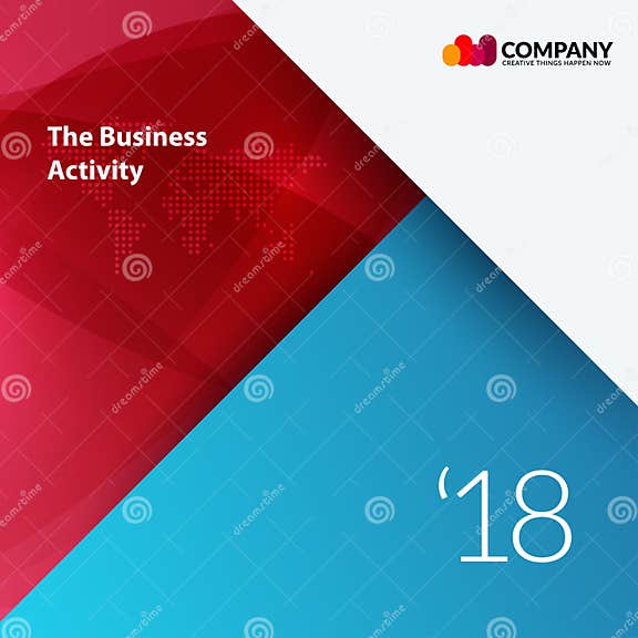 Material Design of Abstract Vector Design Elements for Graphic Template. Creative Modern ...