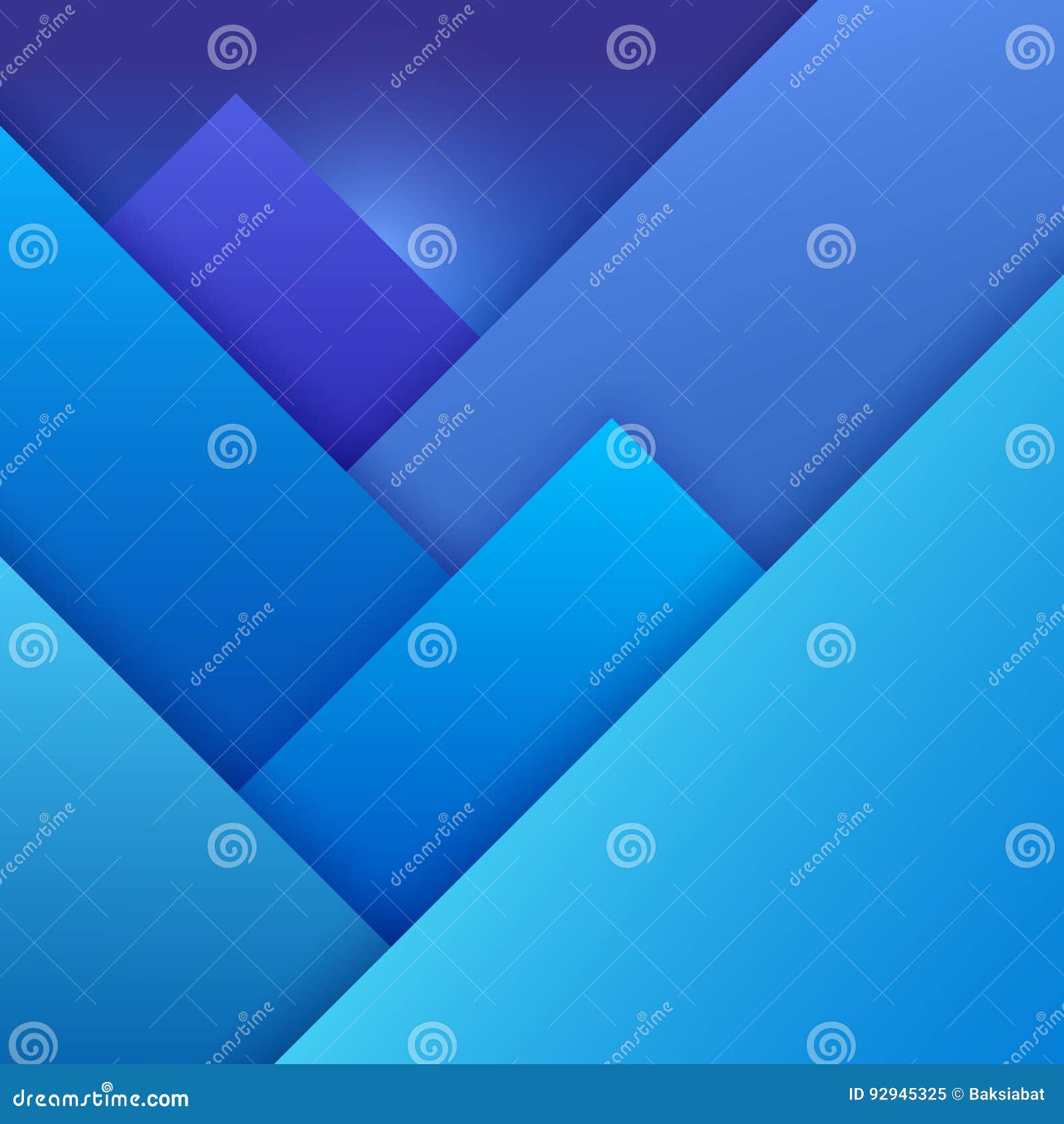 Material Design Background with Mountain Landscape. Stock Vector ...