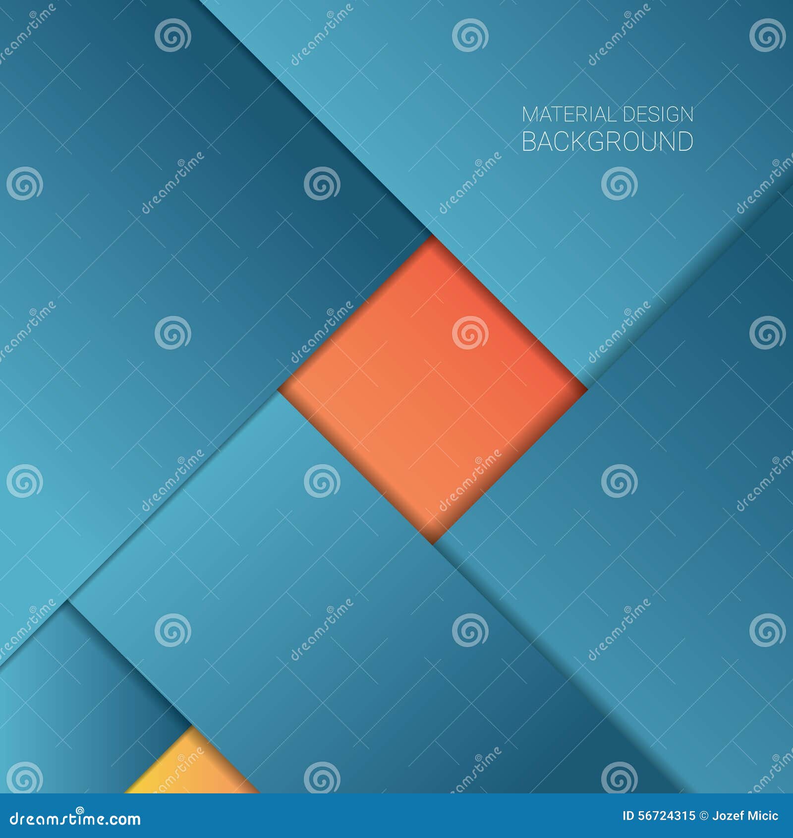 Material Design Background. Simple Geometric Stock Illustration ...
