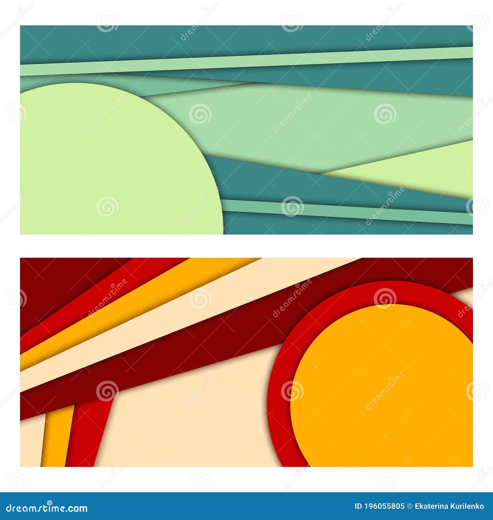 Material Design Background for User Interface Stock Illustration ...