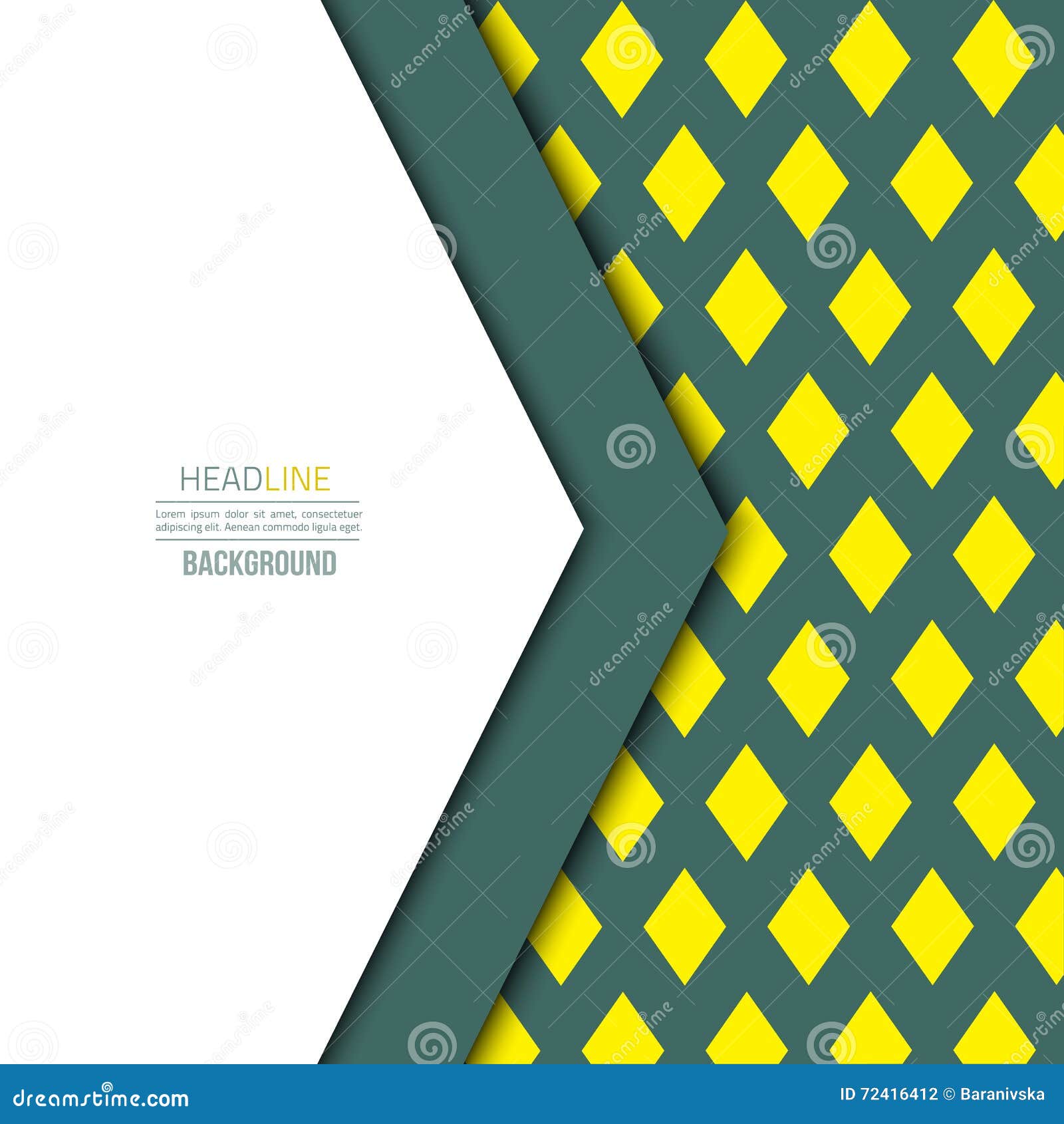 Material-design-olive-yellow Stock Vector - Illustration of flat, card ...