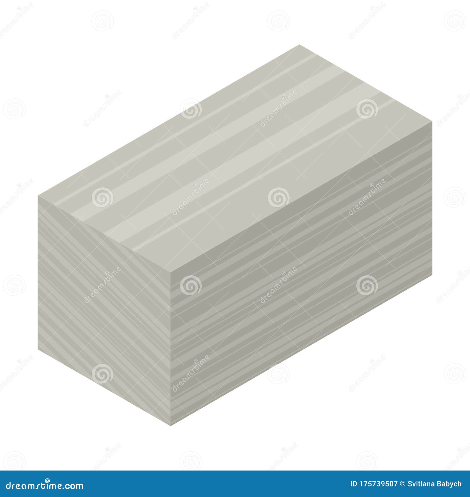 Material for Insulation Isometric Vector Icon.Cartoon Vector Icon ...