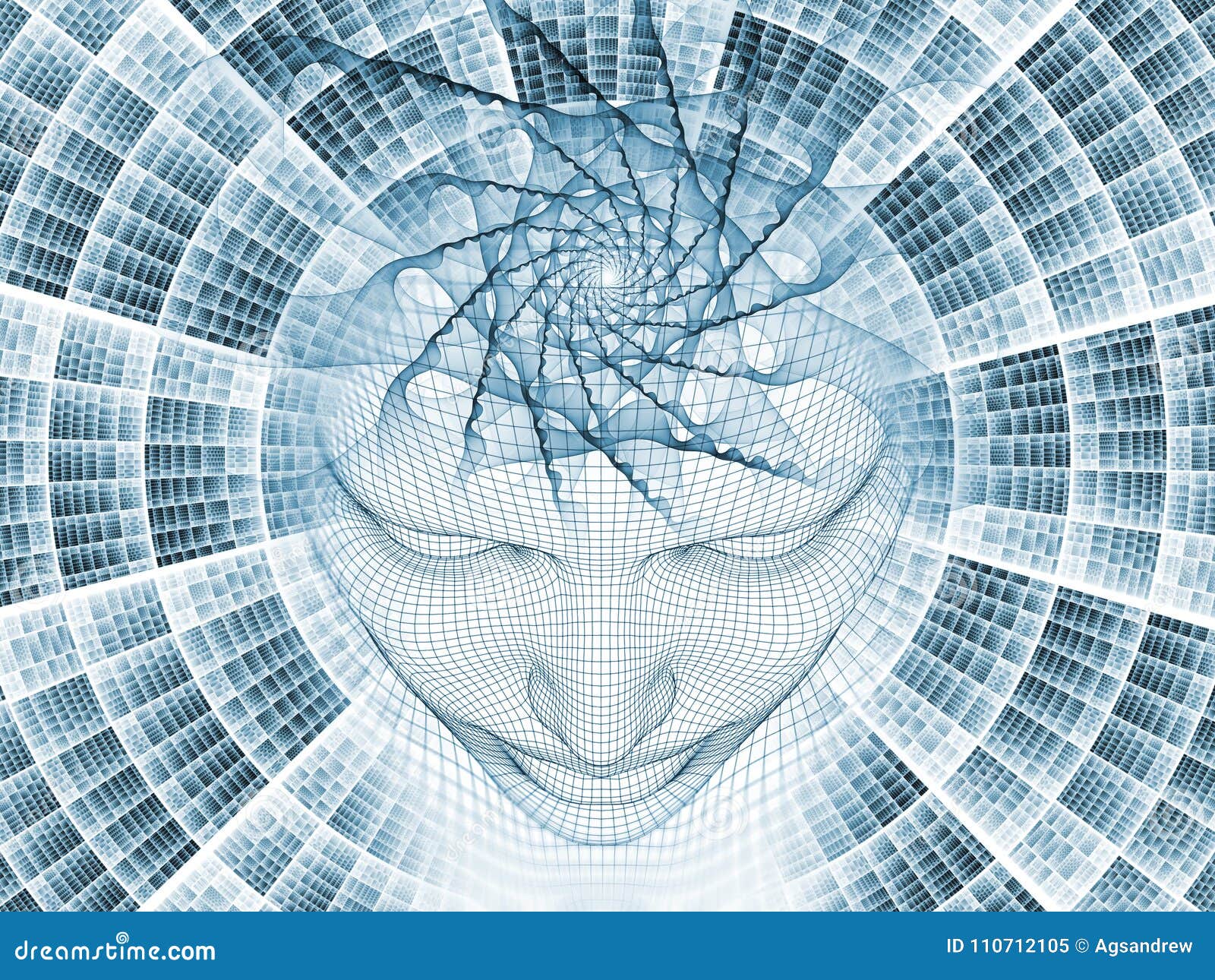 Material of the Mind stock illustration. Illustration of mechanism ...