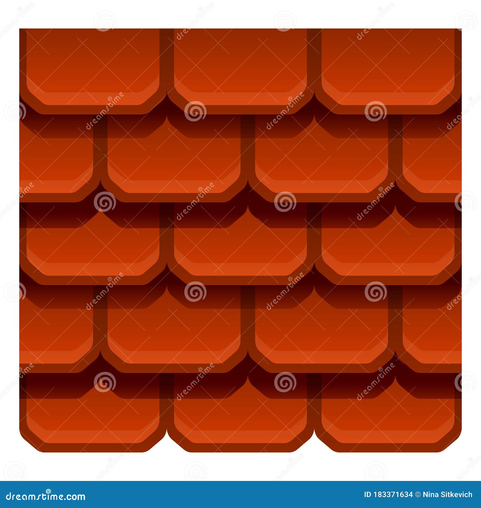 Material Roof Icon, Cartoon Style Stock Vector - Illustration of ...